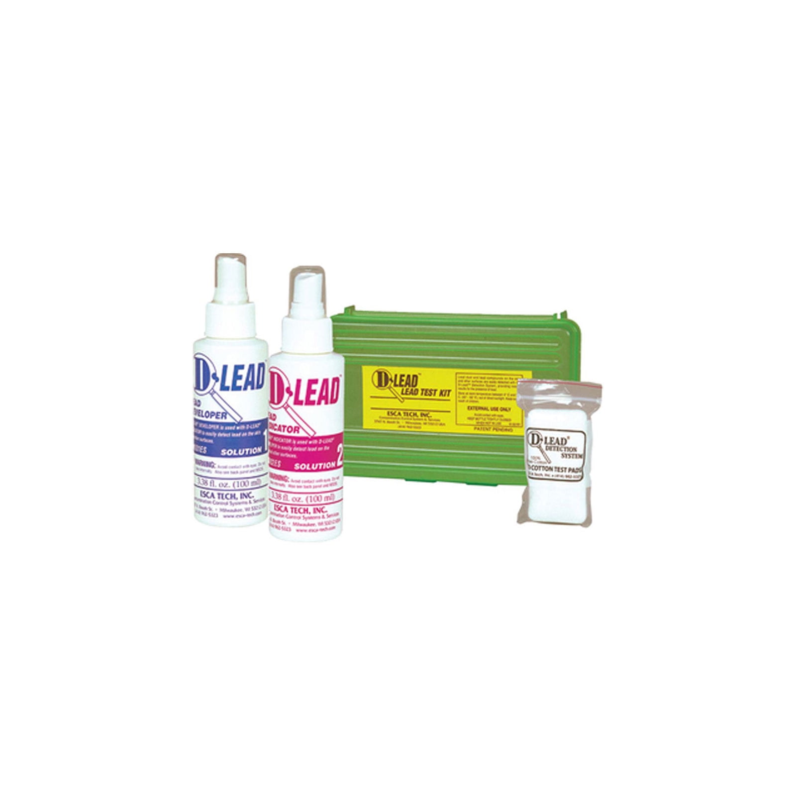D-Lead D-Lead Pocket Test Kit Includes Solution 1 and 2 and 20 Test ...