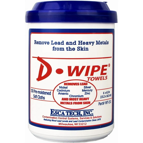 D-Lead D-Wipe Disposable Towels - 150 towels Per Container, WT-151 ...
