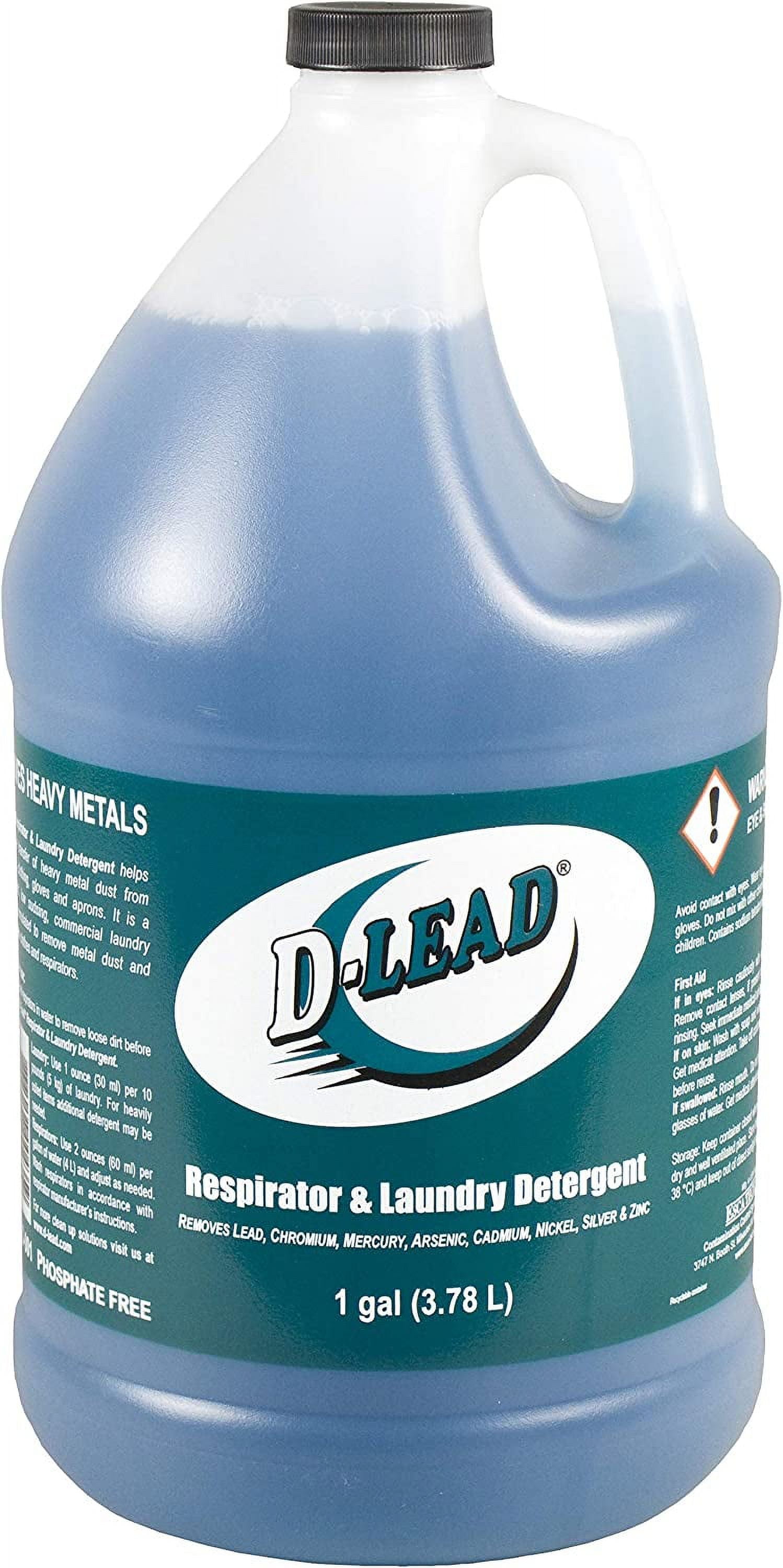 D-Lead Respirator and Laundry Detergent, 1 Gallon, 3235ES-001 - Walmart.com