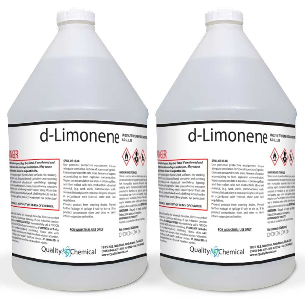 D-Limonene / Biodegradable / Citrus Solvent / 2 Gallon Case - Walmart.com
