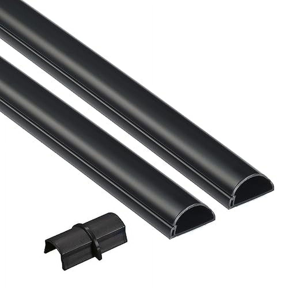 D-Line 31.4in TV Cord Hider, Patented Half Round Cable Cover, Hide Wall ...