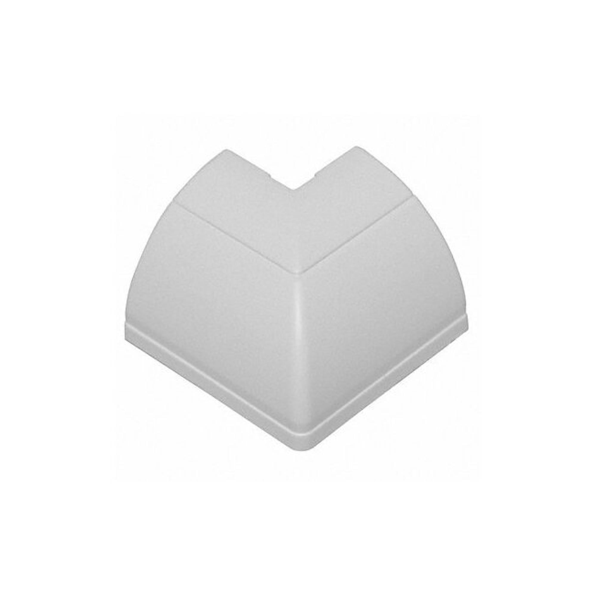 D-Line 90 Degree External Elbow,Clip-Over,PVC US/FLEB22QSW - Walmart.com