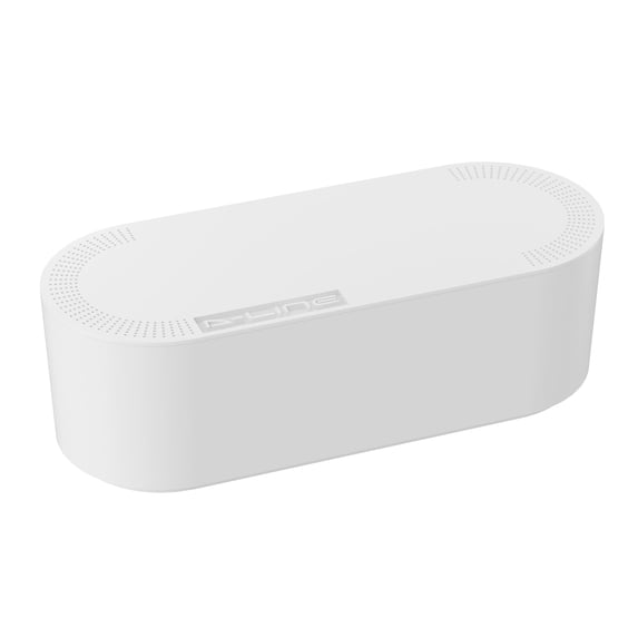 D-Line, Cable Management Box, 16.5" x 6.5" x 5.25", White - Walmart.com
