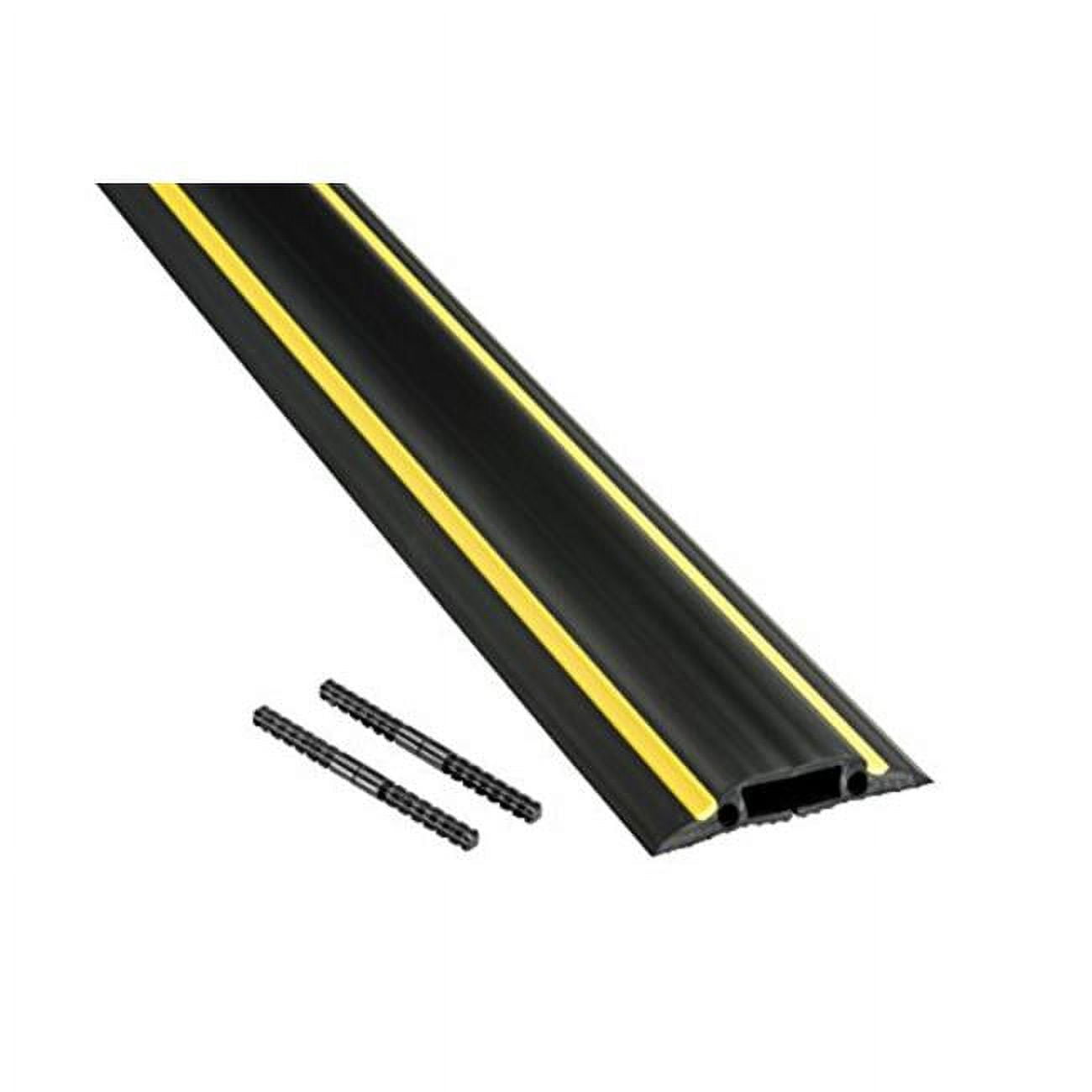 D-Line DLN Duty Linkable Floor Cord Cover Cable Cavity - Black & Yellow ...
