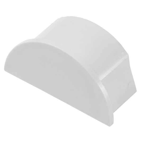 D-Line End Cap,Clip Over,PVC EC5025W - Walmart.com