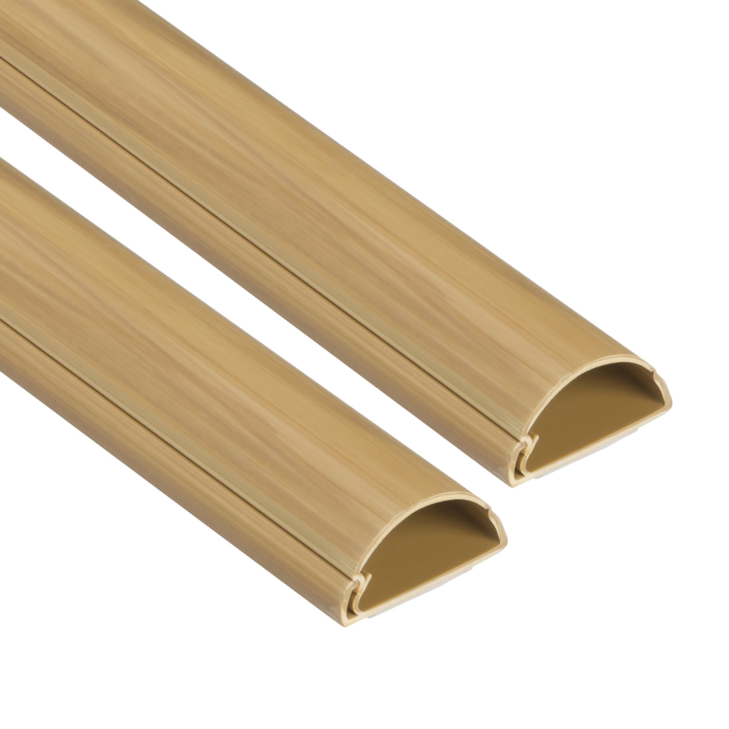 D-Line Raceway Wood-Effect Cable Wire Wall Cover, Half Round, 1.18x0 ...