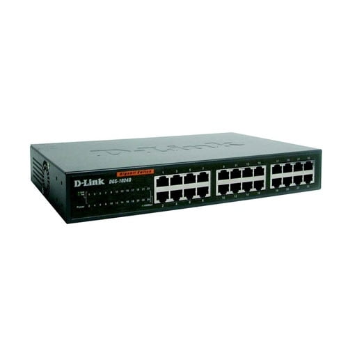 D-Link DGS-1024D 24-Port Gigabit Desktop/Rackmountable Switch - Walmart.com