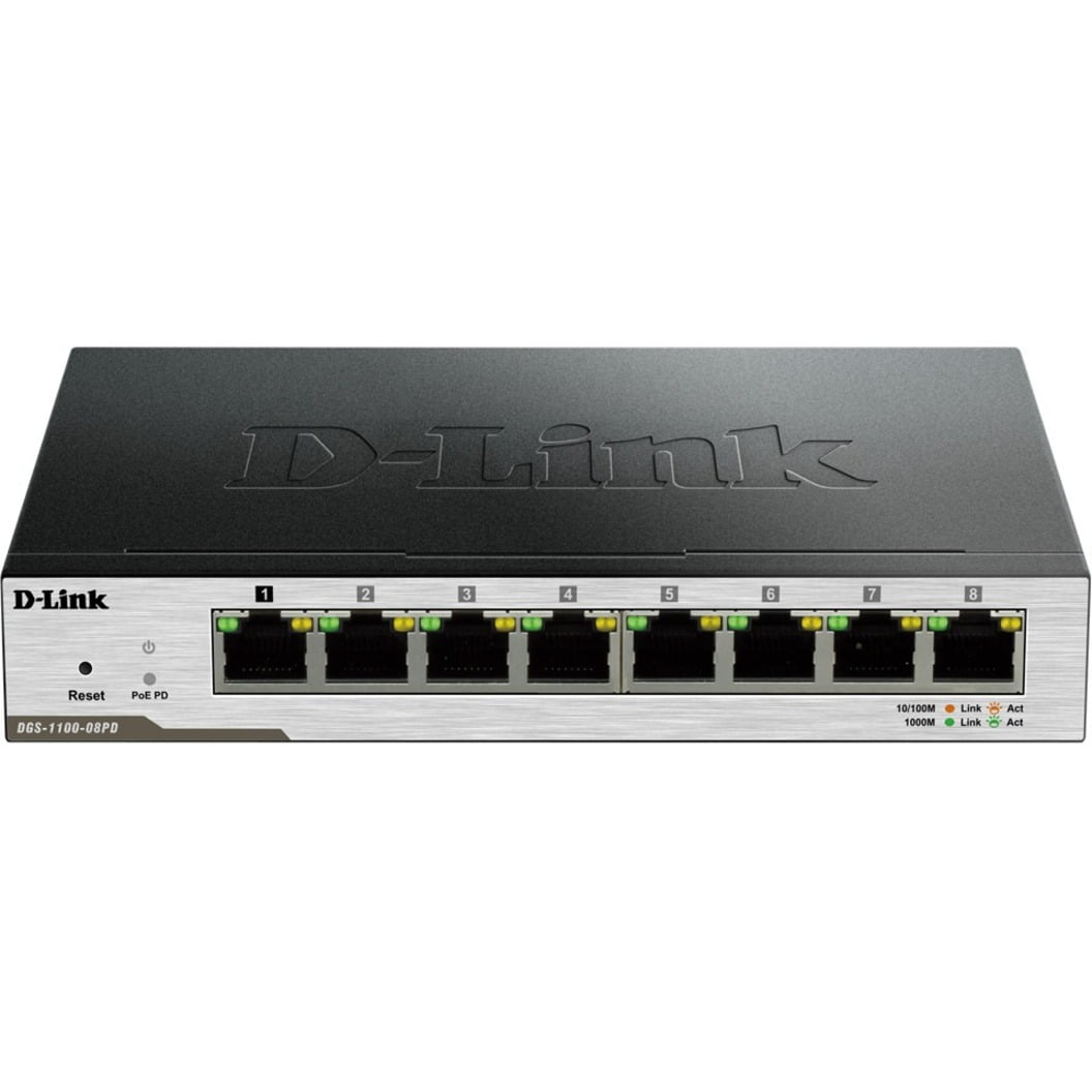 8-Port Gigabit Smart Managed Desktop Switch, PoE Powered - Walmart.com