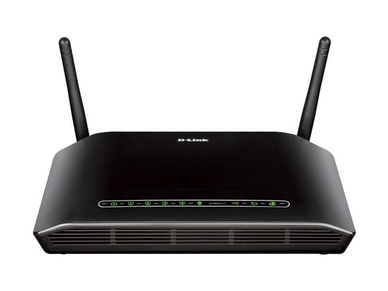 D-Link RangeBooster N DSL-2750B - Wireless router - DSL modem 4-port ...
