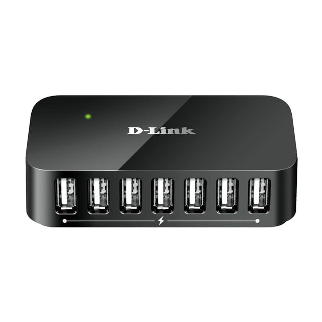 D-Link DUB-H7 7-Port USB 2.0 Hub - Walmart Business Supplies