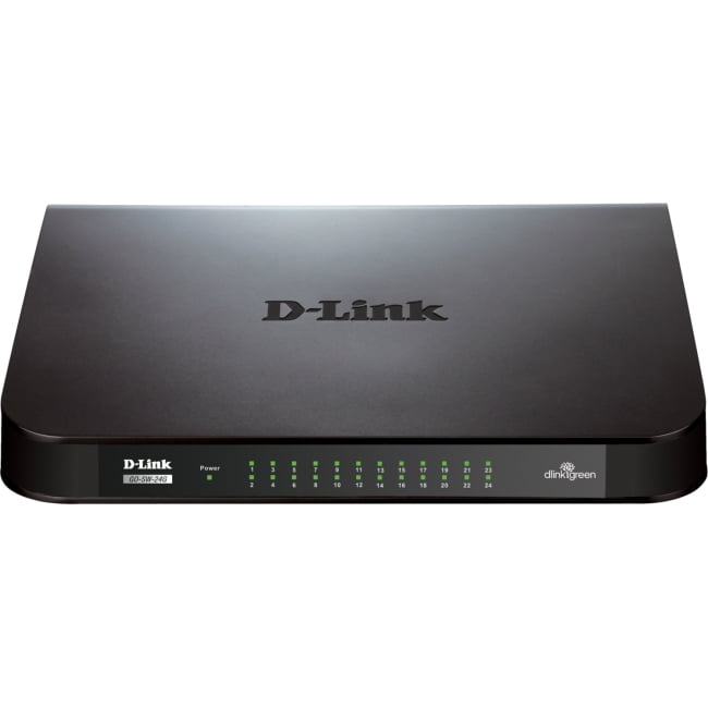 D-Link Ethernet Switch - 24 Ports - 10/100/1000Base-T - 2 Layer ...