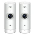 D-Link Mini HD Wi-Fi Camera 2-Pack, Home Security, 4x Zoom, Night ...