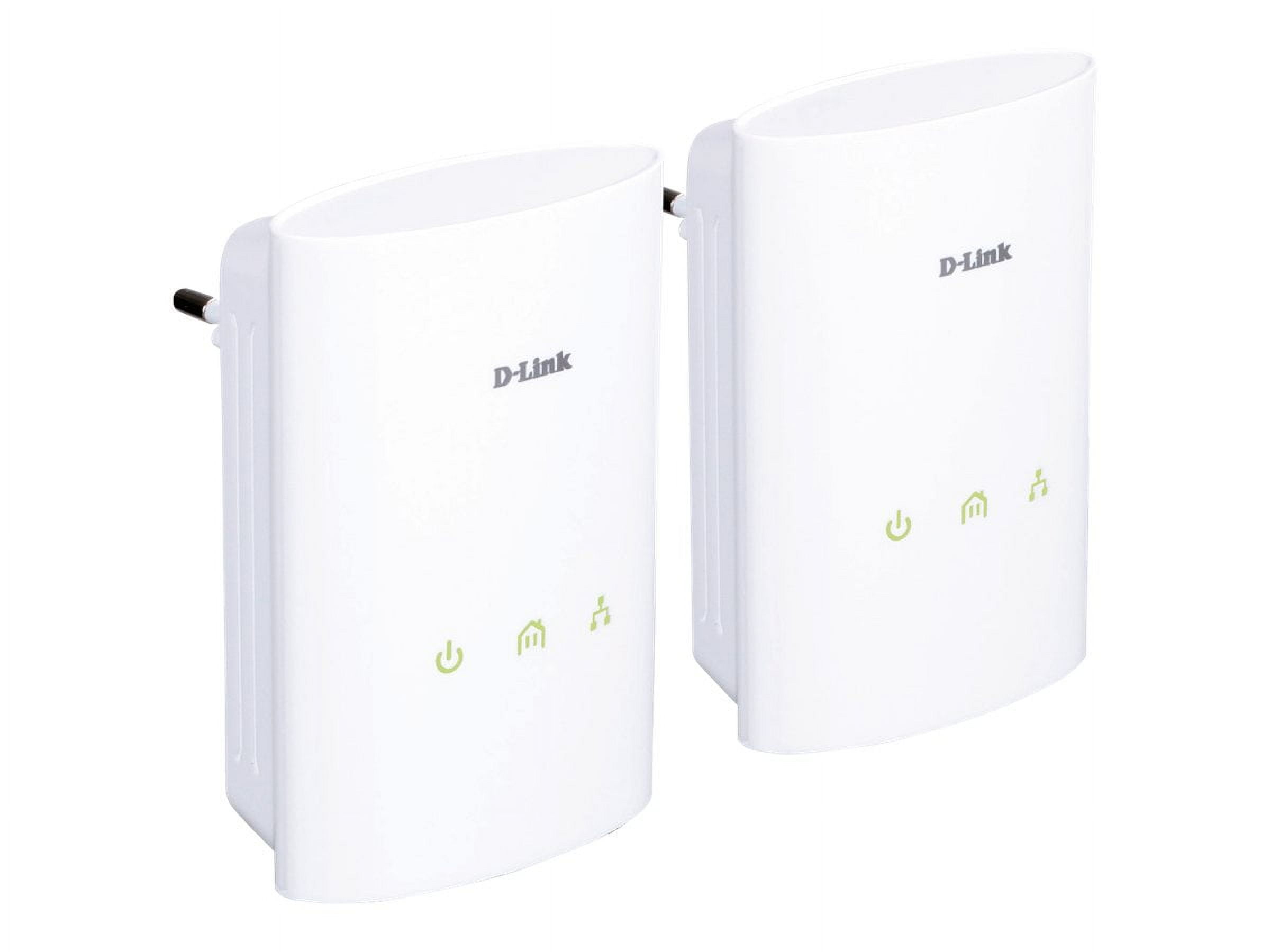 D-Link PowerLine DHP-307AV - Starter Kit - powerline adapter kit ...
