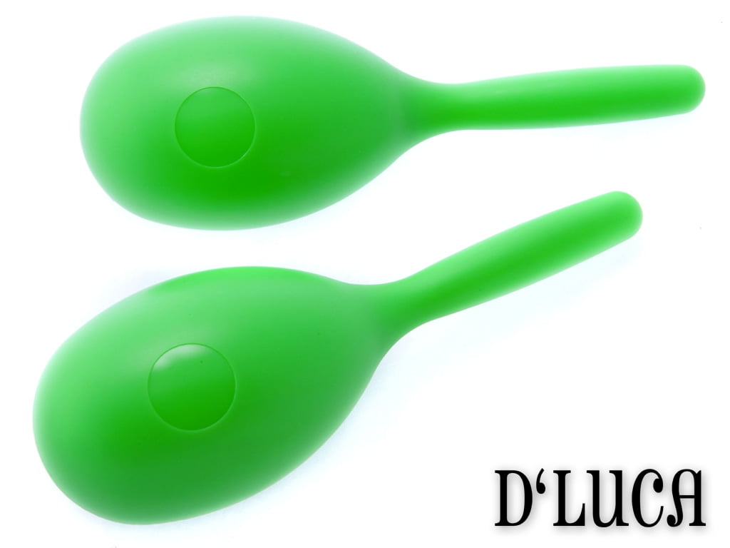 D’Luca Percussion Green Fish Style Plastic Maraca - Walmart.com