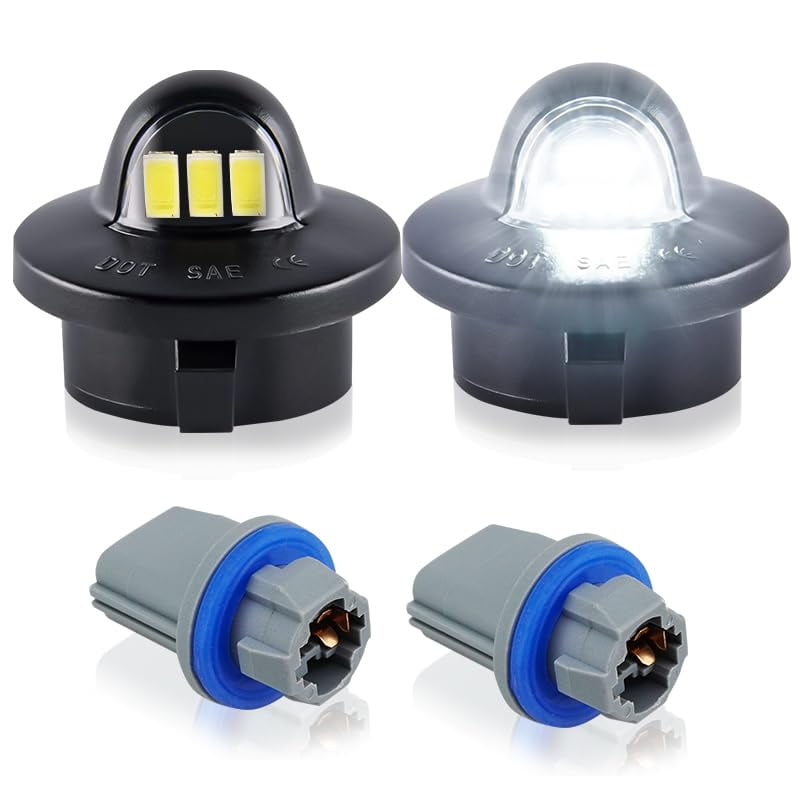 D-Lumina LED License Plate OIF8 Light Tag Lamp Assembly Socket for Fo ...