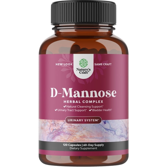 D Mannose with Cranberry Extract Capsules - D Mannose Capsules for ...