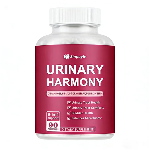 D-Mannose Cranberry Urinary Tract Gummies - 6-in-1 Bladder Health ...