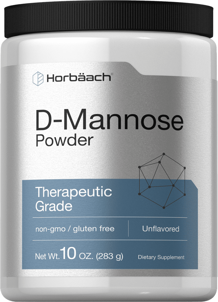 Horbaach D Mannose Powder 10oz, Therapeutic Grade, Unflavored ...