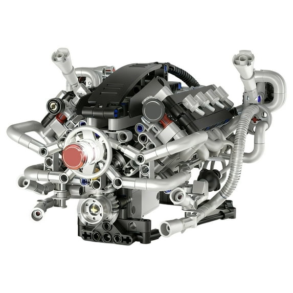 D Mechanical Power Assembly Kit, Plastic Model Building Set For Car ...