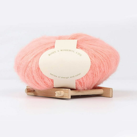 D Mohair Hand Crocheted Baby Yarn Fine Wool Scarf Hat Sweater Knitting ...