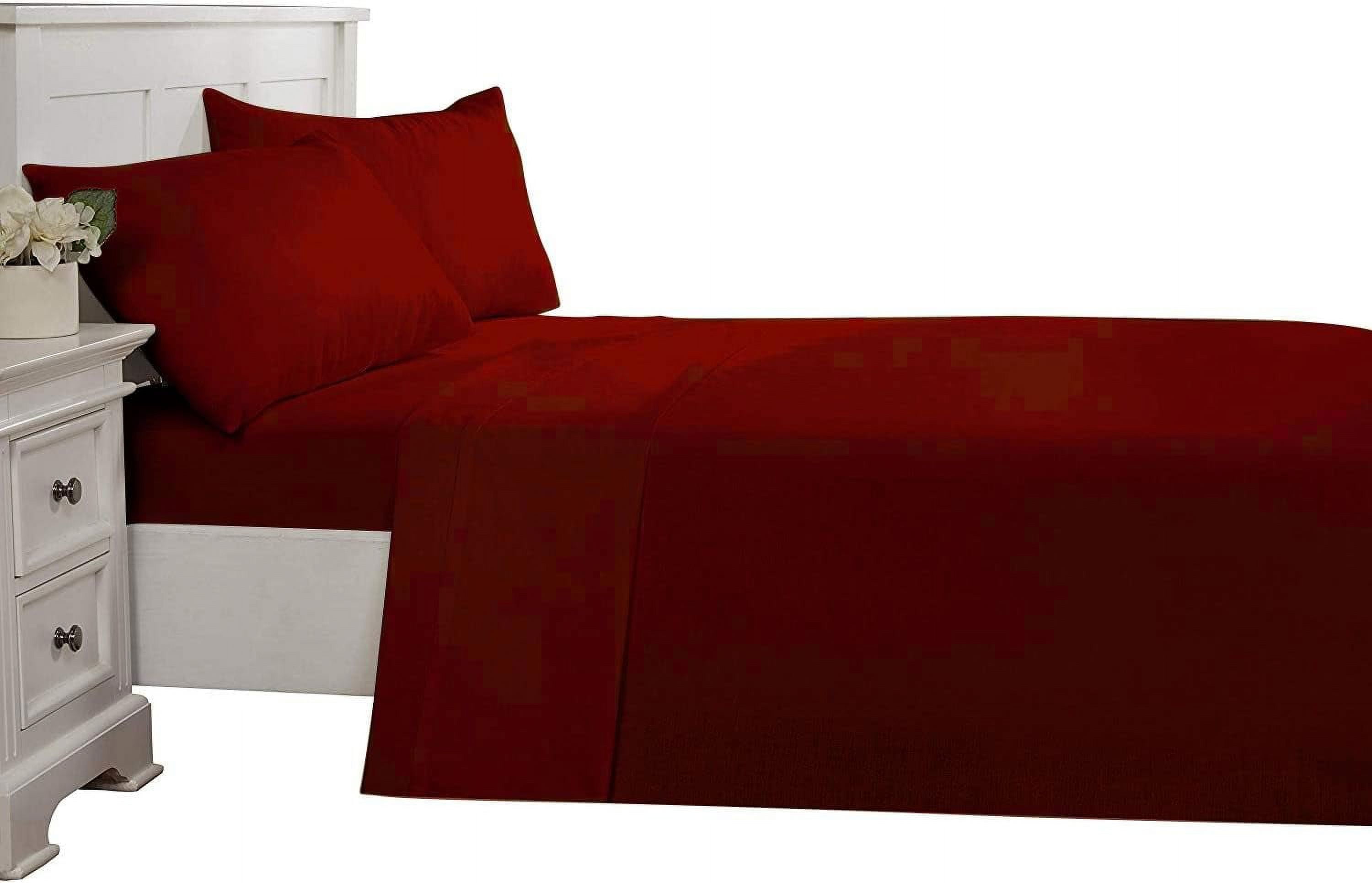 D.N.G. BEDDINGS Luxury 4 Piece Sheet Set with 8 Inch Deep Pocket 800 ...