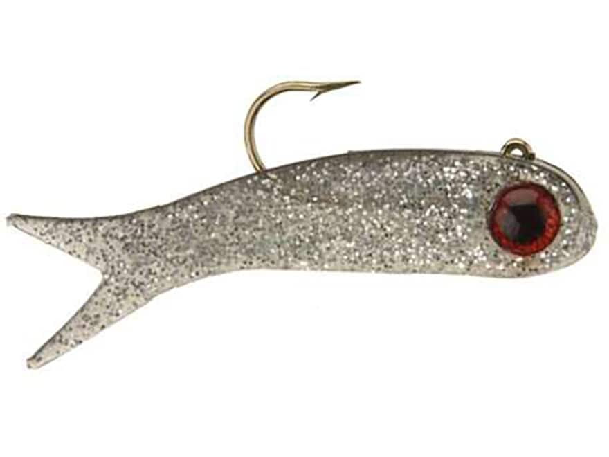 D.O.A. Fishing Lures TerrorEyz Red Eye Swimbait 2.75 SlvrGlitter/Black ...