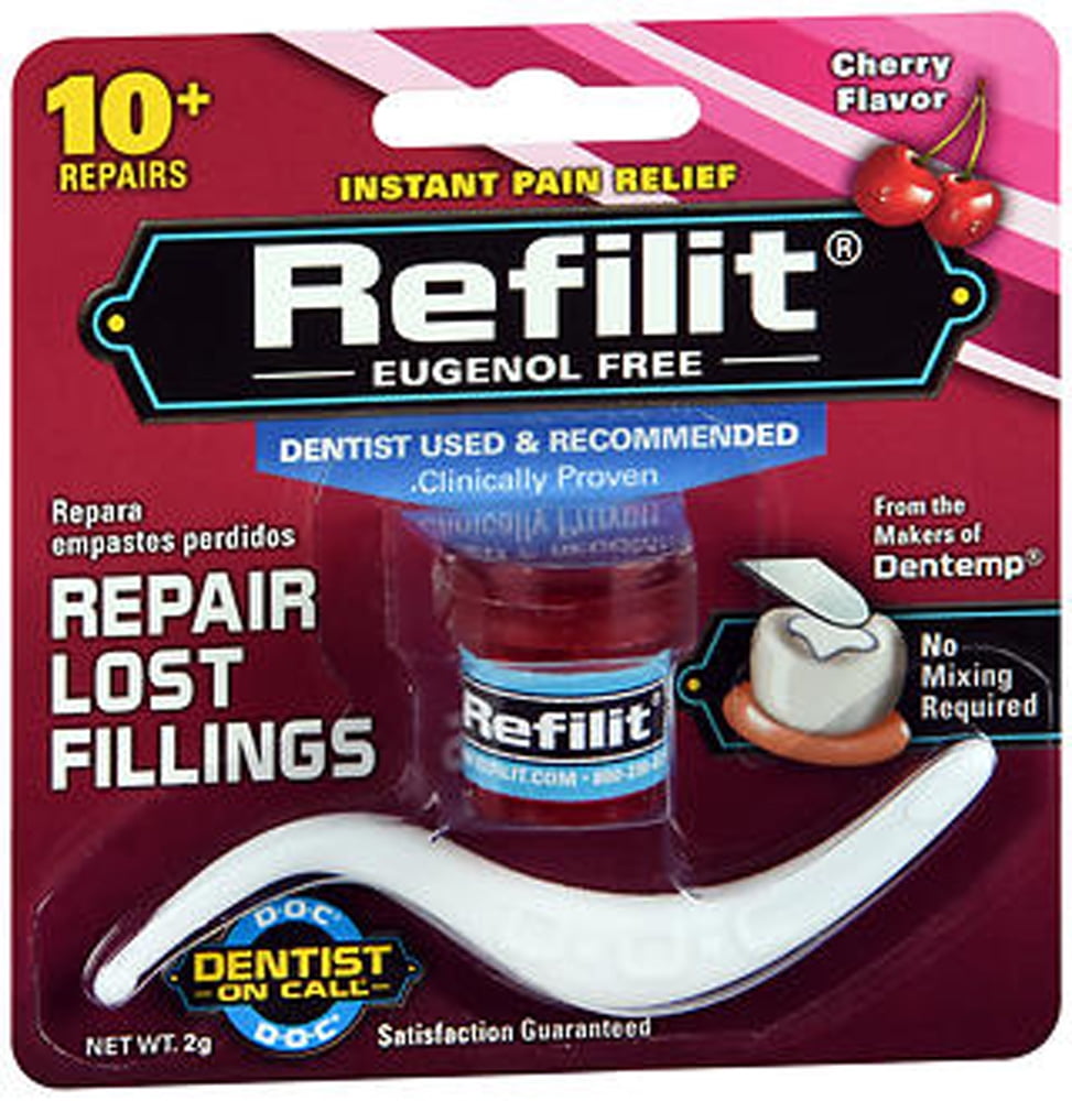 D.O.C. Refil-it Filling Repair Material Cherry Flavor - 2 GM - Walmart.com