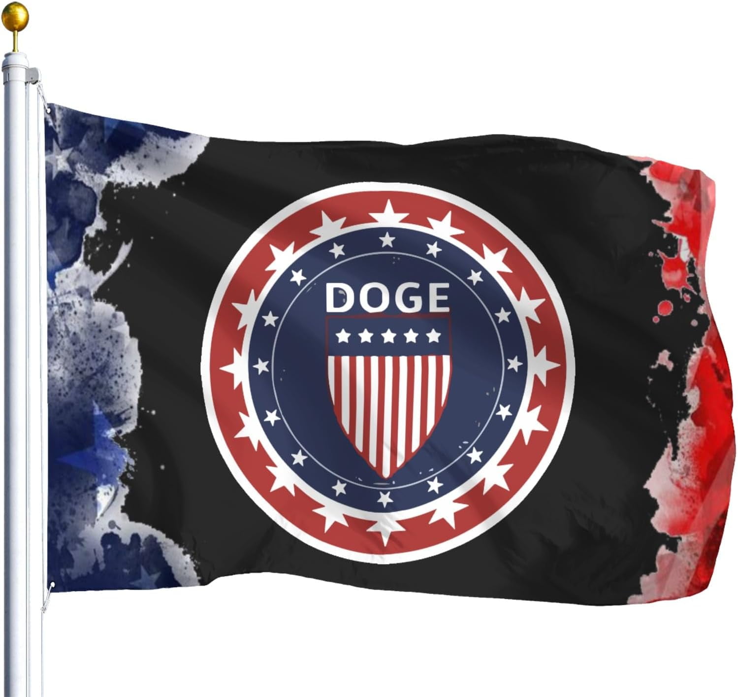 D.O.G.E. Department Of Government Efficiencys Flags For Room Teen ...