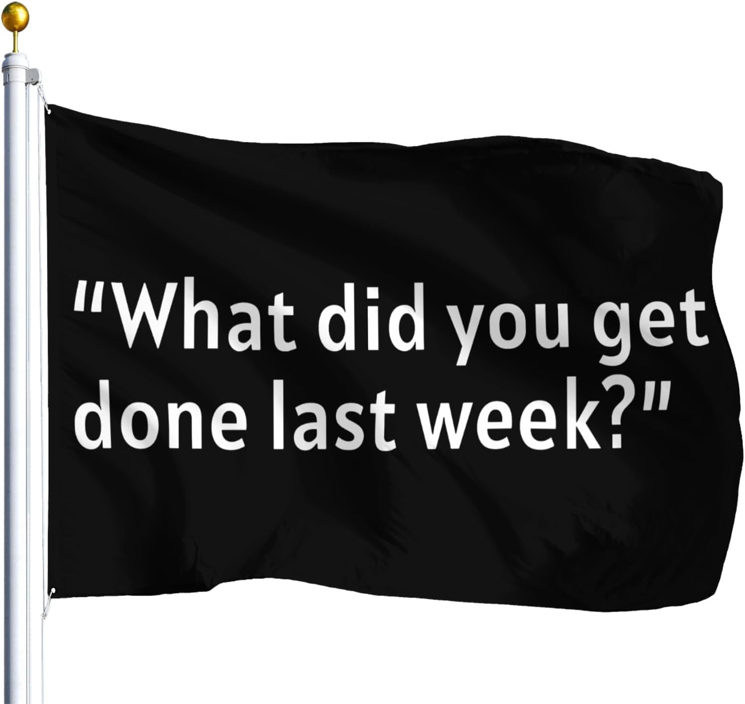 D.O.G.E. What Did You Get Done Last Week Flags 3x5 Outdoor Happy 3x5 ...