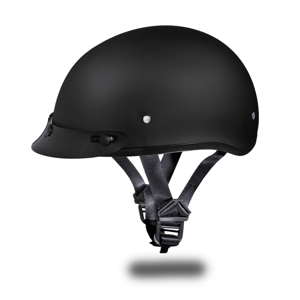 D.O.T. DAYTONA SKULL CAP- DULL BLACK - Walmart.com
