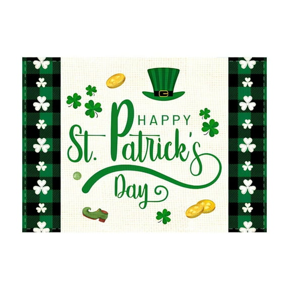 D Place Mats Printed Saint Patricks Day Table Mats Style 4 30X45Cm 11 ...