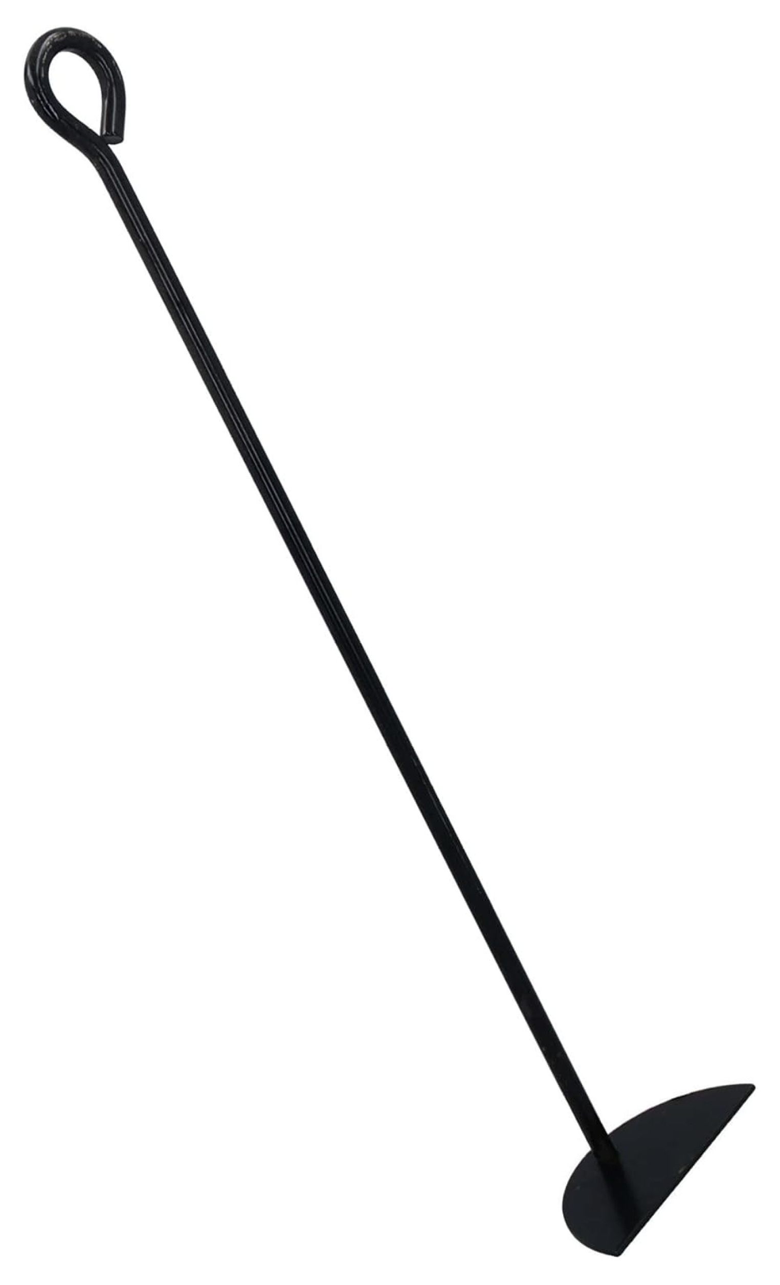 D Rake Scraper for Flues Wood Burner Fire Coal Charcoal Steel Metal ...