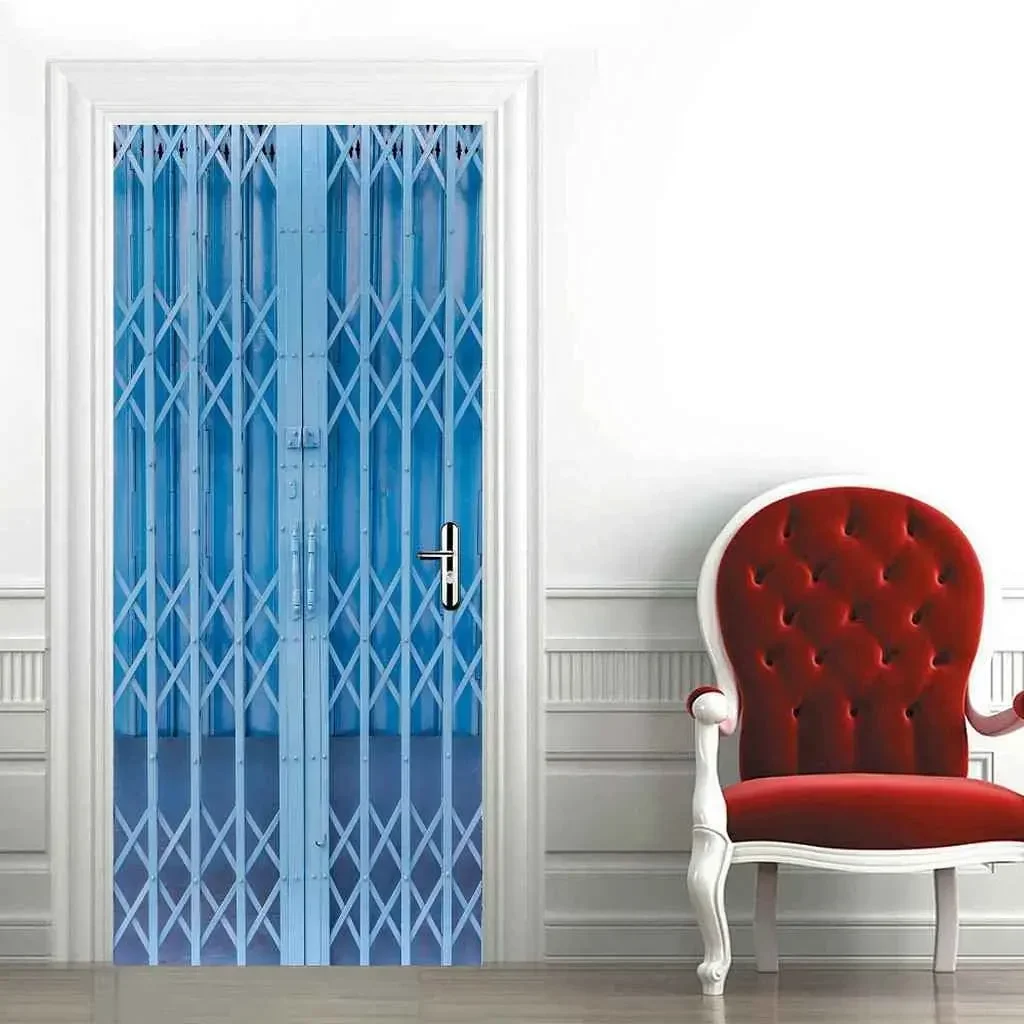 D Retro Old Red Brick Wall Door Sticker Modern Art Decals Self Adhesive ...