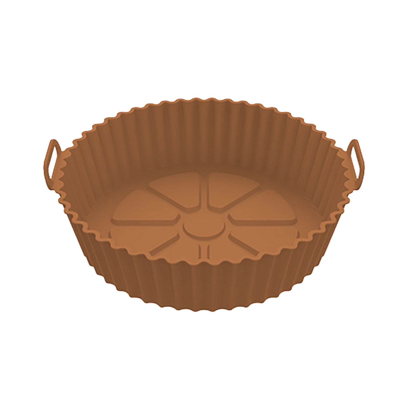 D Reusable Air Fryer Basket Liner Parchment Paper Replacement Silicone ...