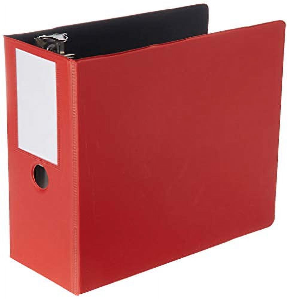D-Ring Binder, Red (33124) - Walmart.com