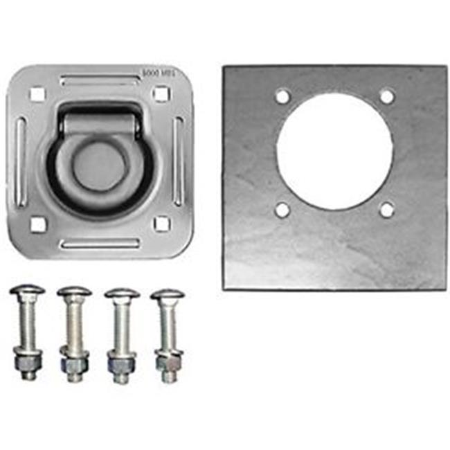 D-Ring Recessed Tie Down Plate Kit - Walmart.com