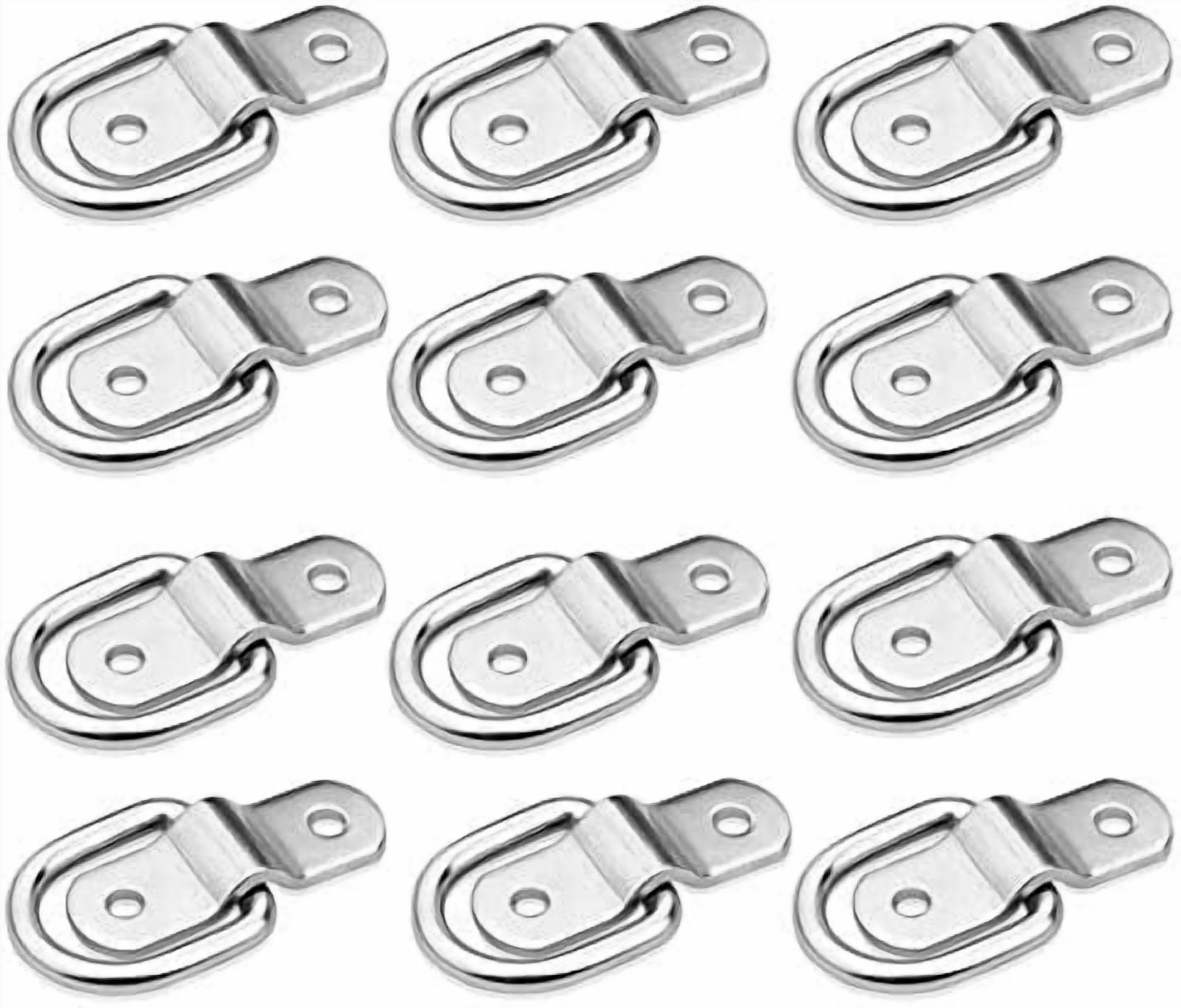 D-Ring Tie Downs Anchor1/4” Heavy Duty Surface Floor Mount Lashing ...