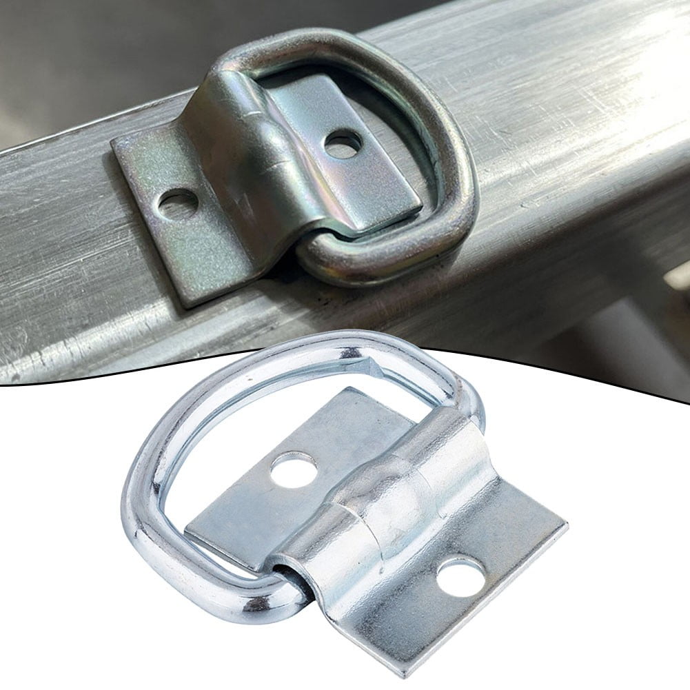 D Rings Hook Tie Down Ring Load Anchor Trailer Forged Lashing Truck ...