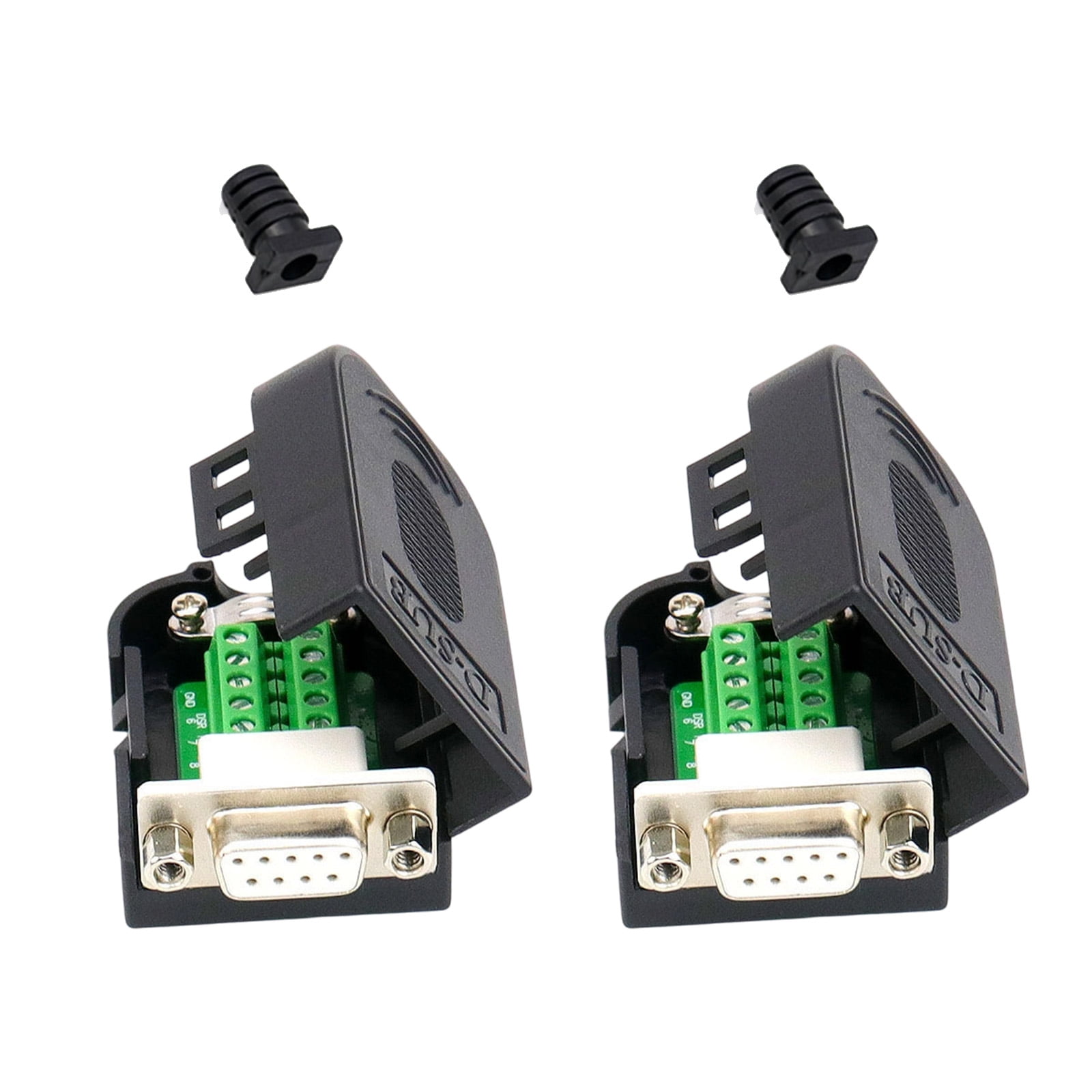 D SUB 9Pin RS232 Adapters RS485 RS422 Connection with Mounting Screws ...