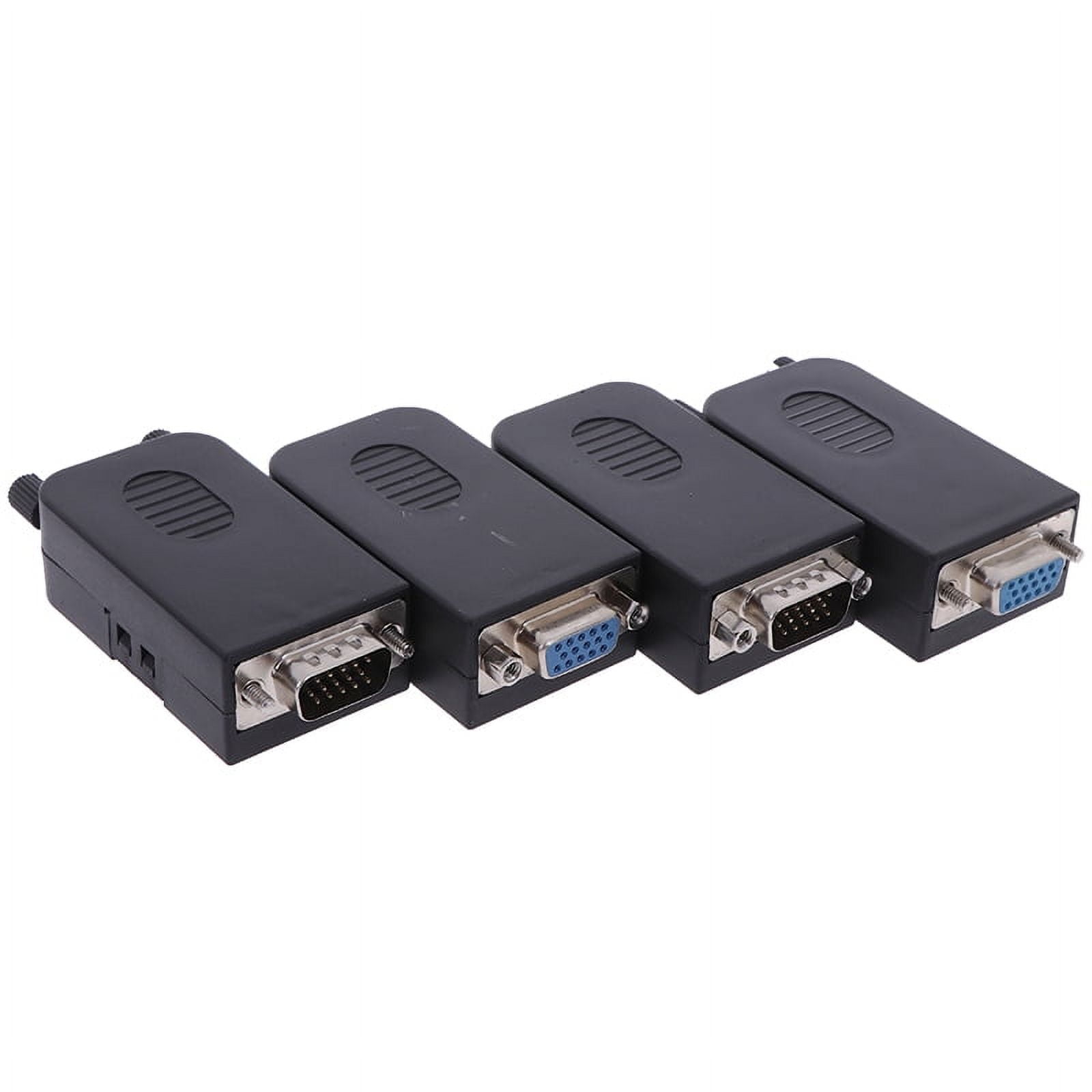 D-SUB DB15 VGA Male 3 Rows 15 Pin Plug Breakout Terminals Connector - Walmart.com
