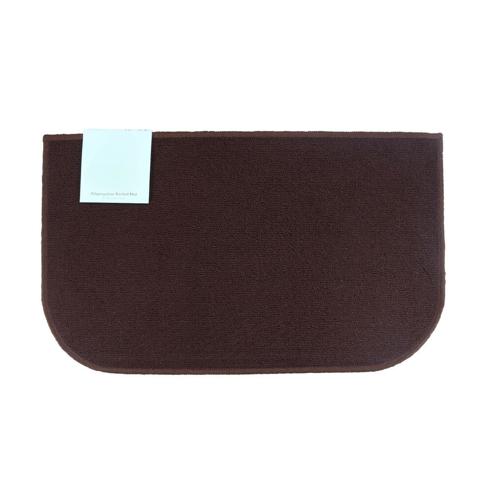D-Shape Kitchen Throw Area Rug - 18x30 Non-Skid Latex Backing - Color ...
