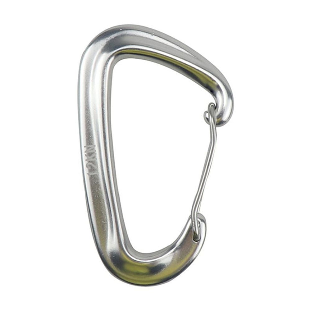 D Shape Snap Clip Hook 12KN, Aluminium Carabiner for Climbing and ...