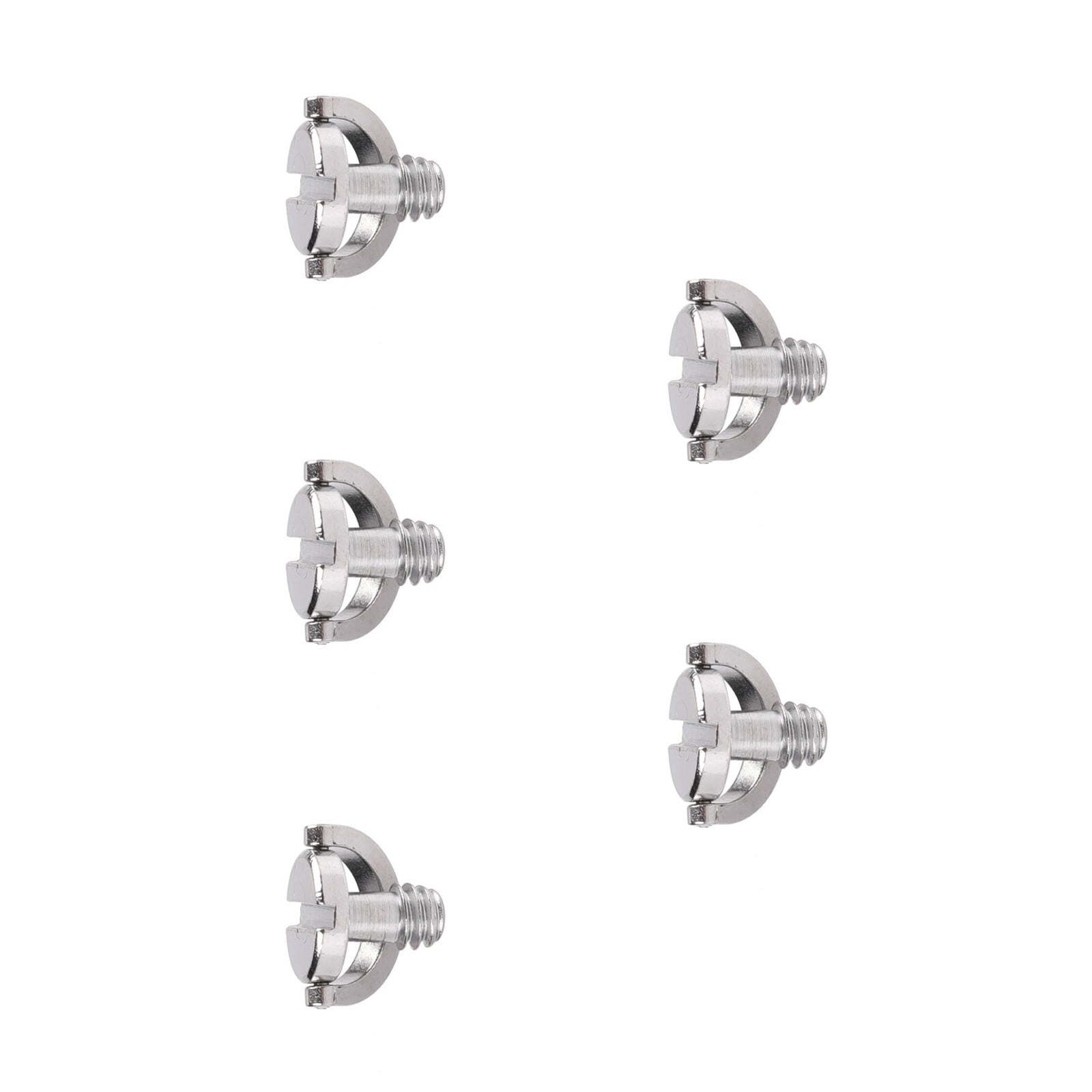 D-Shaped 1/4 3/8 Inch Metal Camera Screw Quick Release Adapter for ...