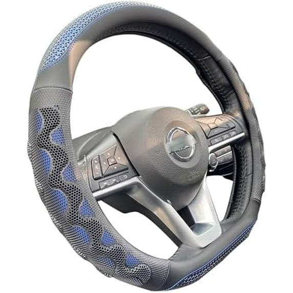 D Shaped 14 Inch Small Sized Steering Wheel Cover Great Grip with 3D ...