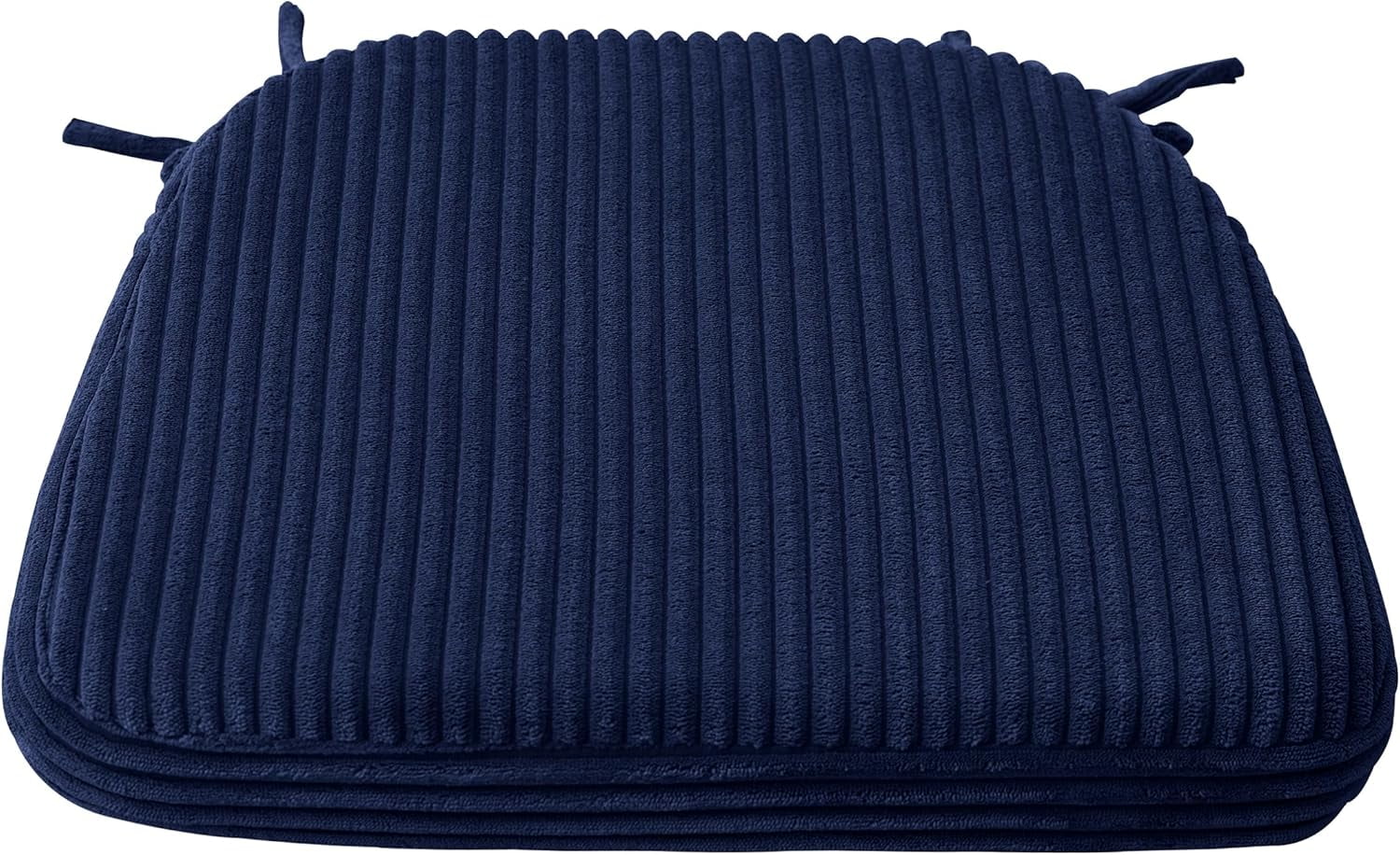 D-Shaped Cushions for Indoor Kitchen Chairs, 17 x 16 Inch Supportive ...