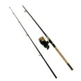 D-Shock Left Handed Freshwater Spinning Combo, 8 ft 2 piece Heavy Power ...