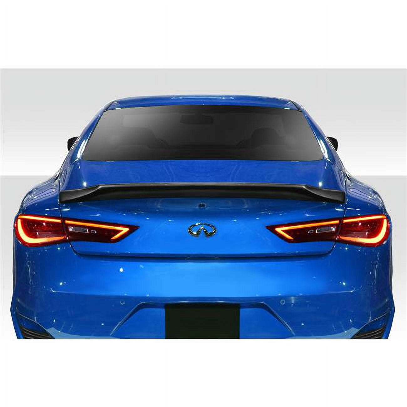 D Spec Rear Wing Spoiler for 2017-2020 Infinit Q60 - Walmart.com