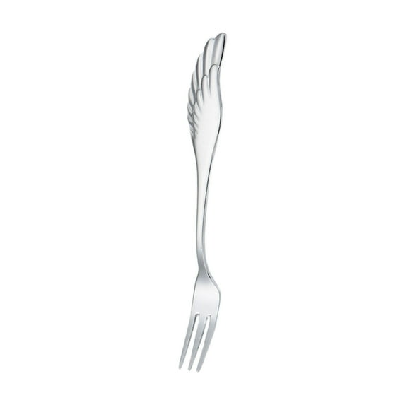 D Stainless Steel Dinner Fork Set With Swan Pedestal Dinner Flatware ...
