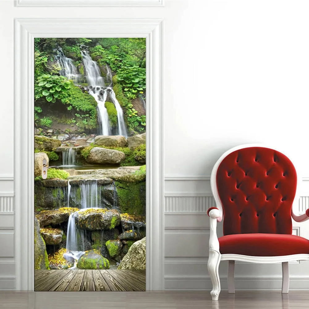 D Starry Sky Self-adhesive Styles of Door Stickers Home ration Stickers ...