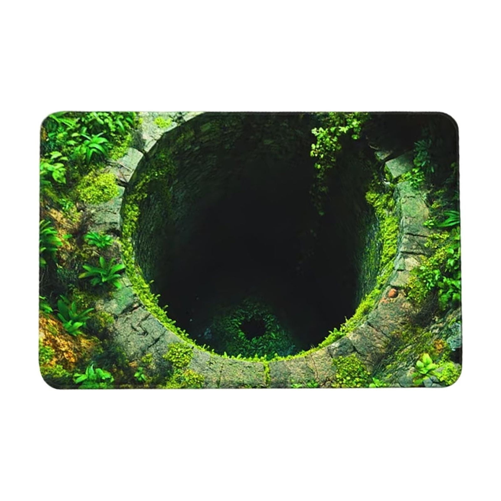 D Stereoscopic Visual Effect Entrance Door Mat Household Absorbent Non ...